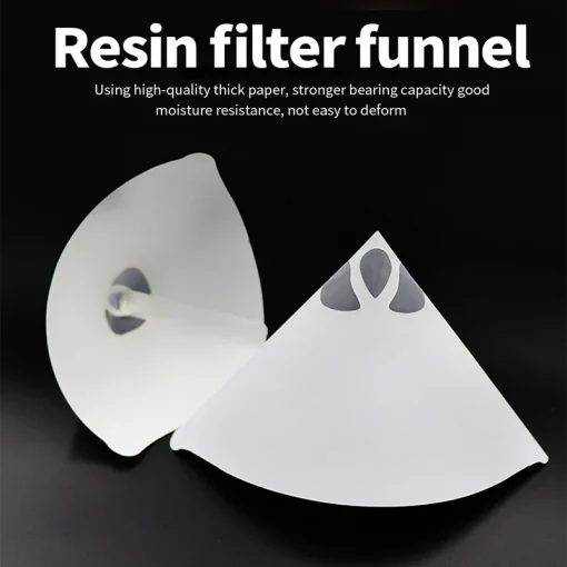 UV Resin Filter Funnel White Paper Cup for Resin 3D Printer | MULTAN ...
