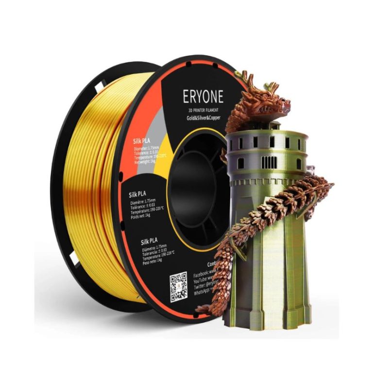 ERYONE Triple-Color Silk PLA Filament 1kg | MULTAN ELECTRONICS