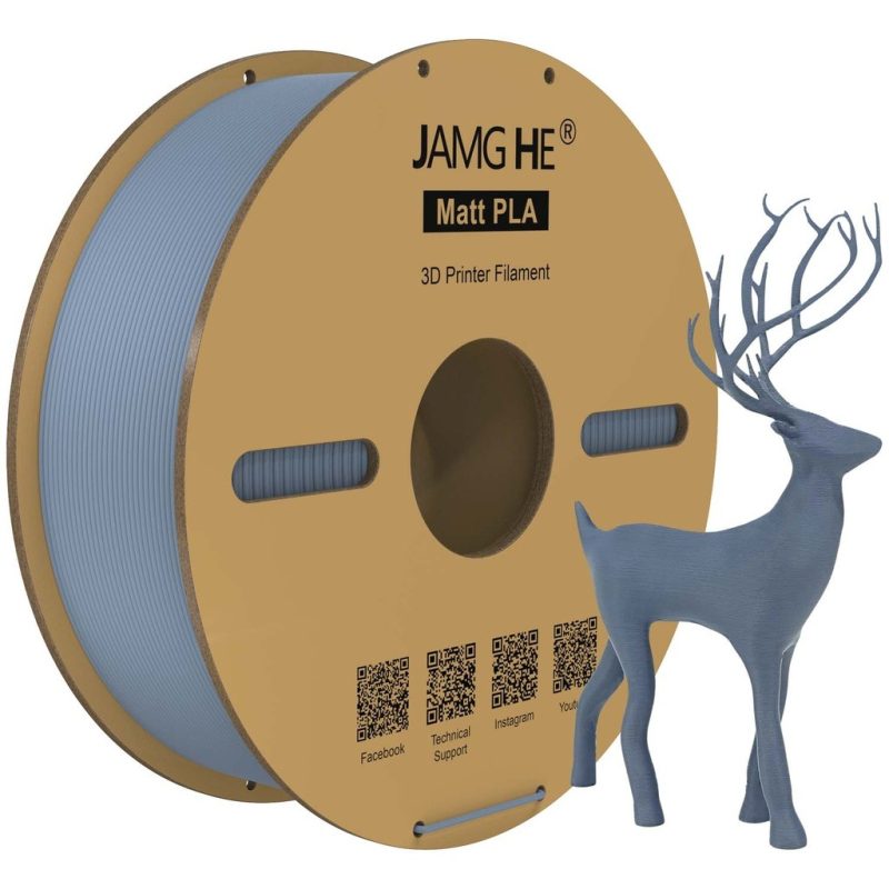 JAMG HE Matt PLA 3D Printer Filament 1.75mm 1kg Roll | MULTAN ELECTRONICS