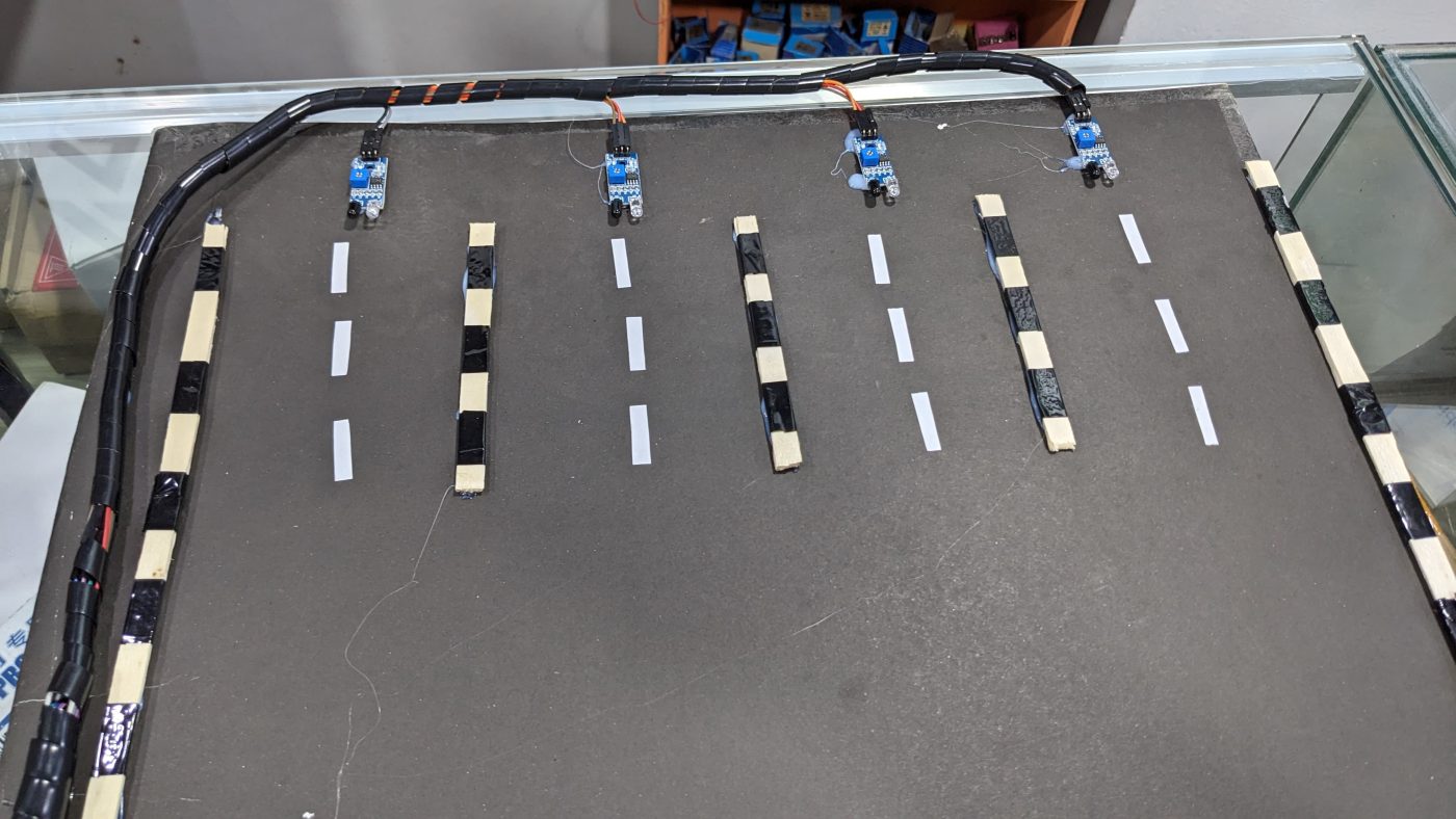 IOT Based Car Parking Project 4 Slot Parking | MULTAN ELECTRONICS