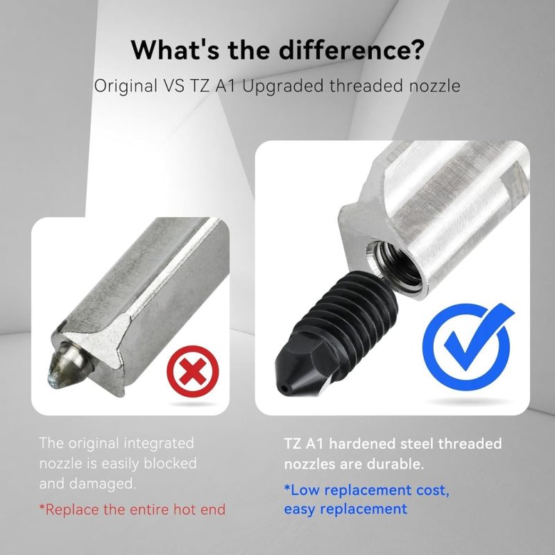 BambuLab A1 Series Hardened steel nozzle